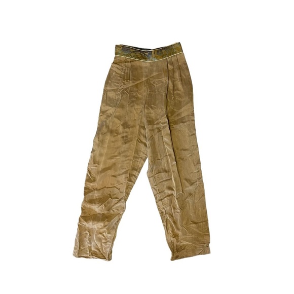 Casual Corner | Pants & Jumpsuits | Vintage Casual Corner Tan Shiny ...